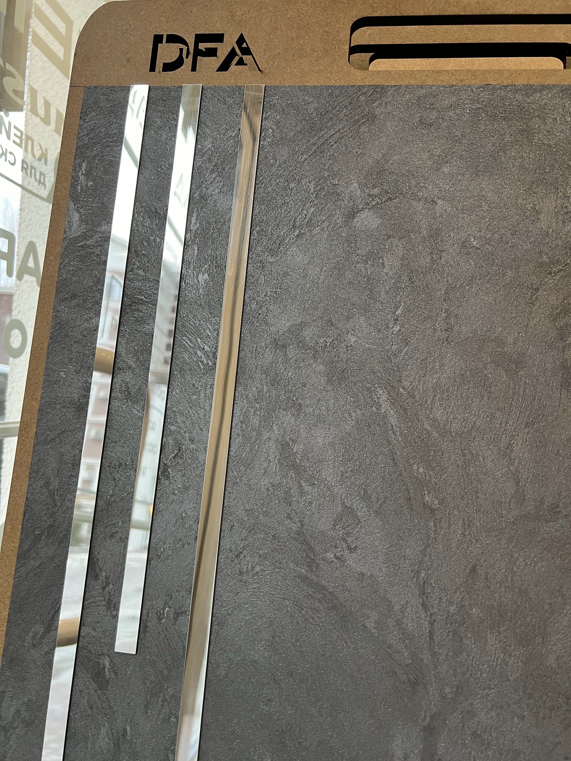 Elegant Wall Paneling, Shiny Silver Wall Molding, Stylish Wall Paneling ...