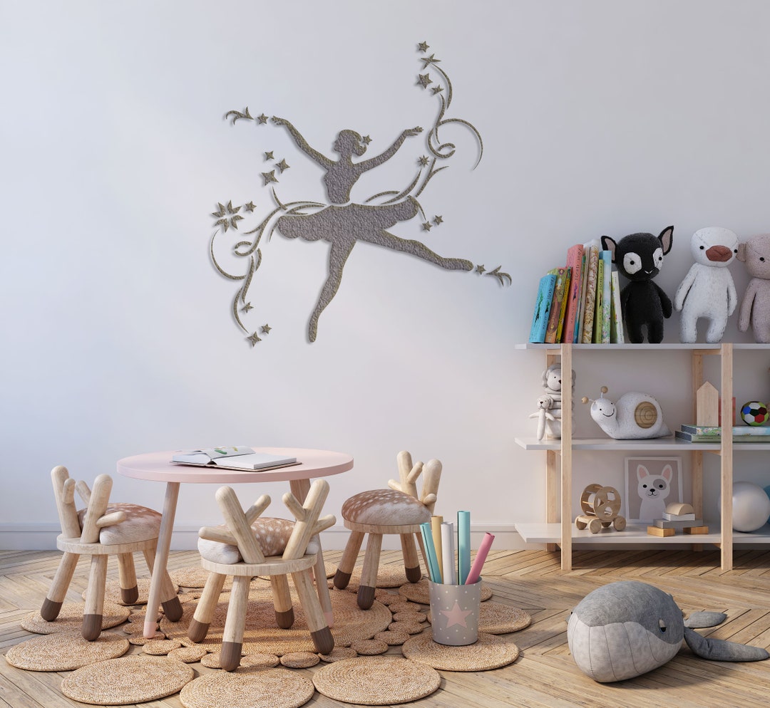 Ballerina Stencil, Airbrushing Wall Art Dancing, Silhouette Stencils ...