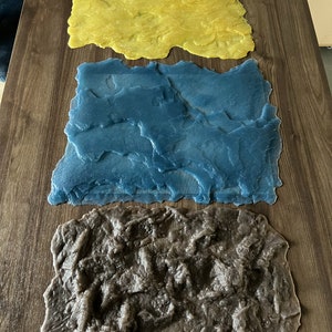 Texture Plaster Stamp, Concrete Texture Stamp Mat, Plaster Imprint Mat ...