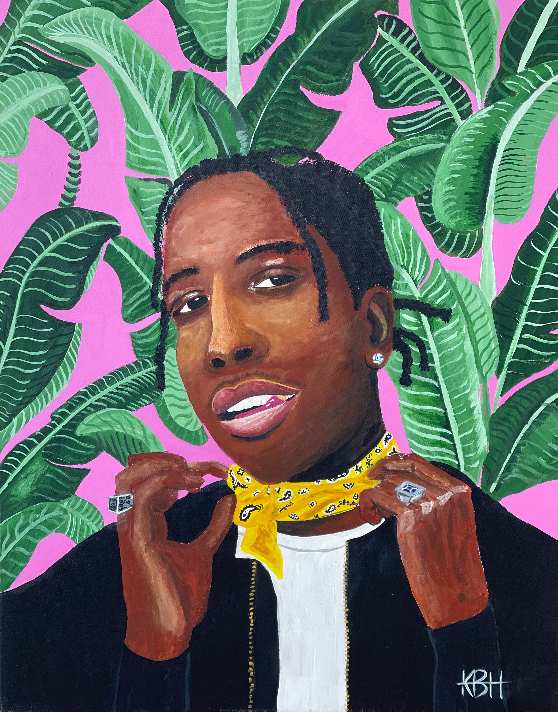 ASAP ROCKY Pop Art Digital Art Print Abstract Painting Minimalist ...