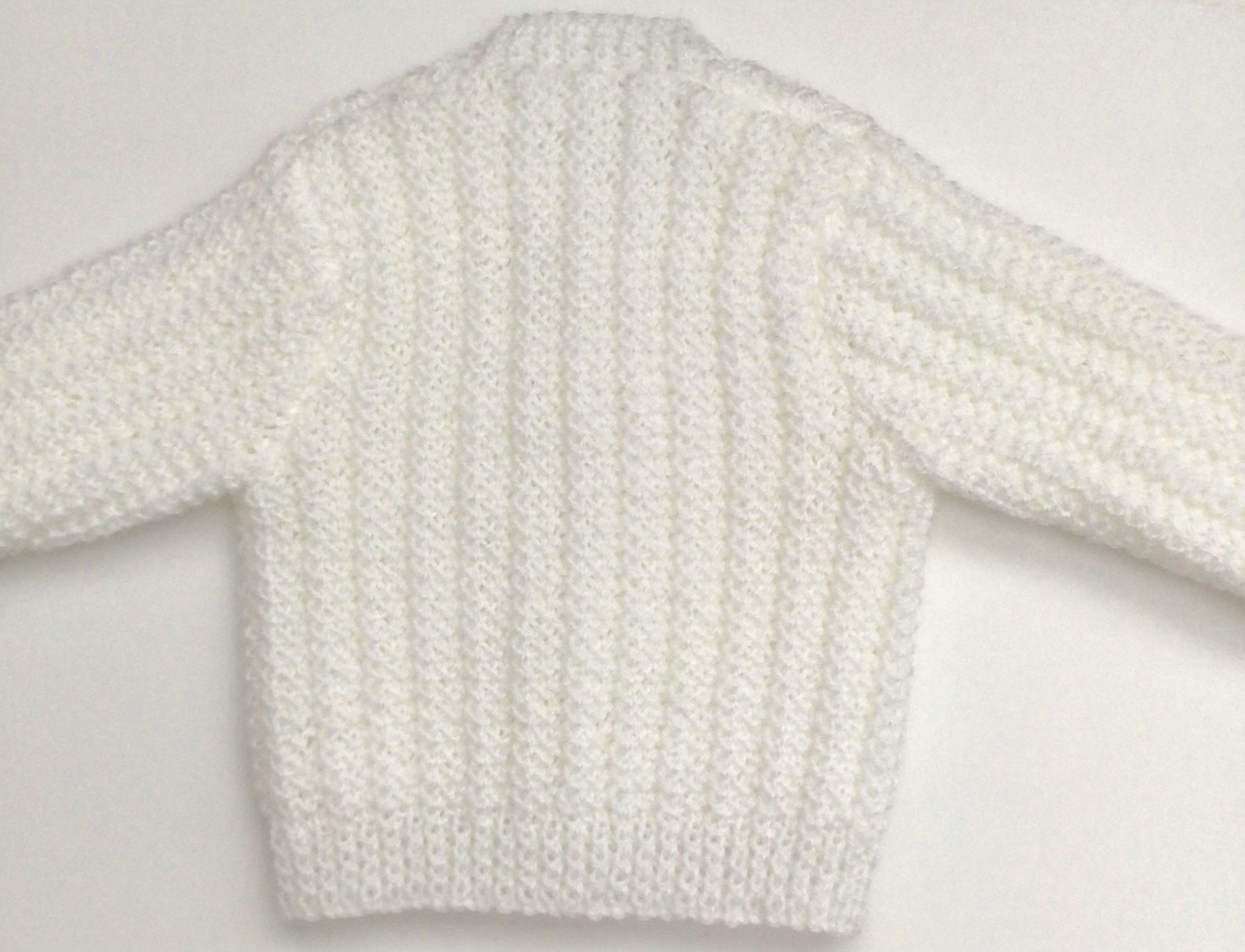 One Row Wonder Baby Cardigan Knitting Pattern - Etsy