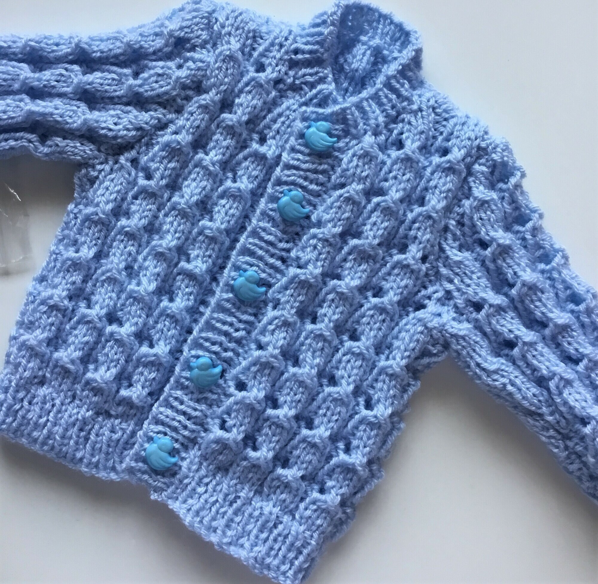 Comfy Cuddles Cardigan Knitted Baby Pattern - Etsy