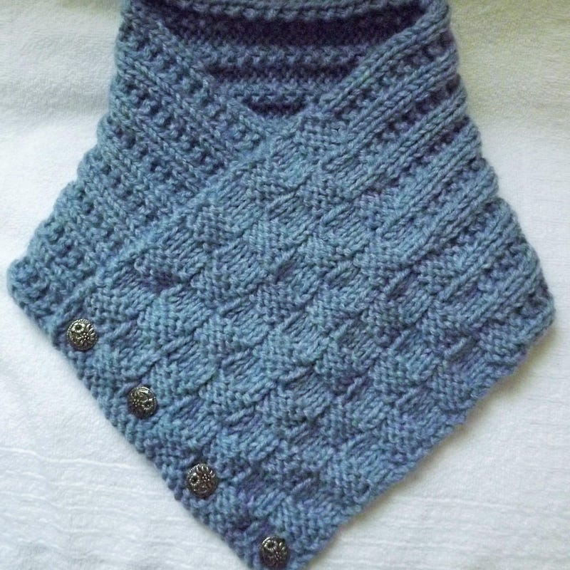 Woven Neck Warmer Pattern - Etsy Canada