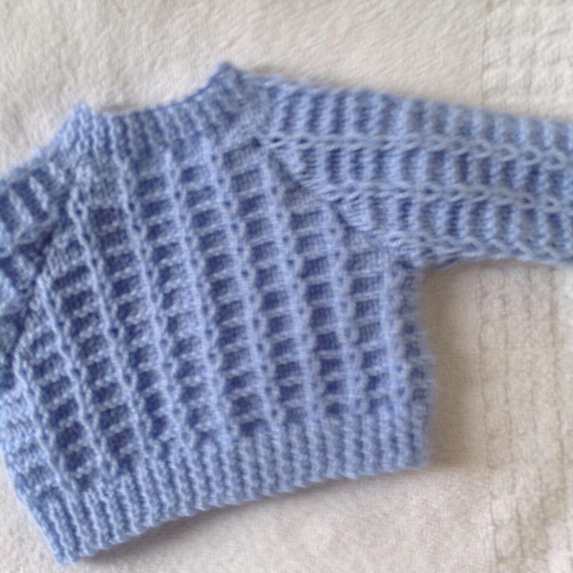 Little Loops Knitted Baby Cardigan Pattern. - Etsy