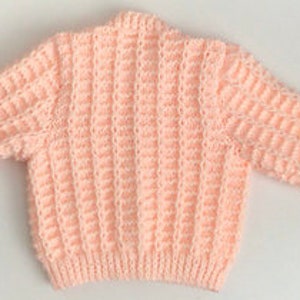 Little Loops Crew Neck Baby Cardigan - Etsy