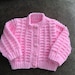 Little Loops Crew Neck Baby Cardigan - Etsy