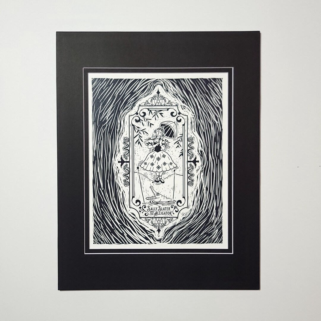 Haunted Mansion Giclee Print - Stretching Portrait Tightrope Walker ...