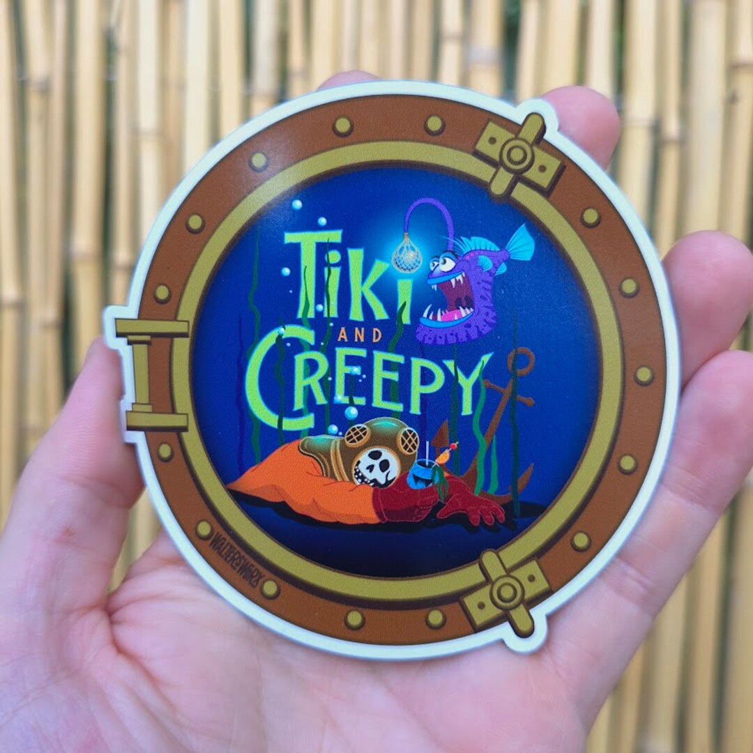 Magnet - Tiki & Creepy - Etsy