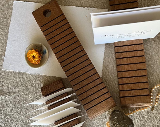 Space Saving Wooden Envelope Drying Rack to Prevent Ink From Smearing ...