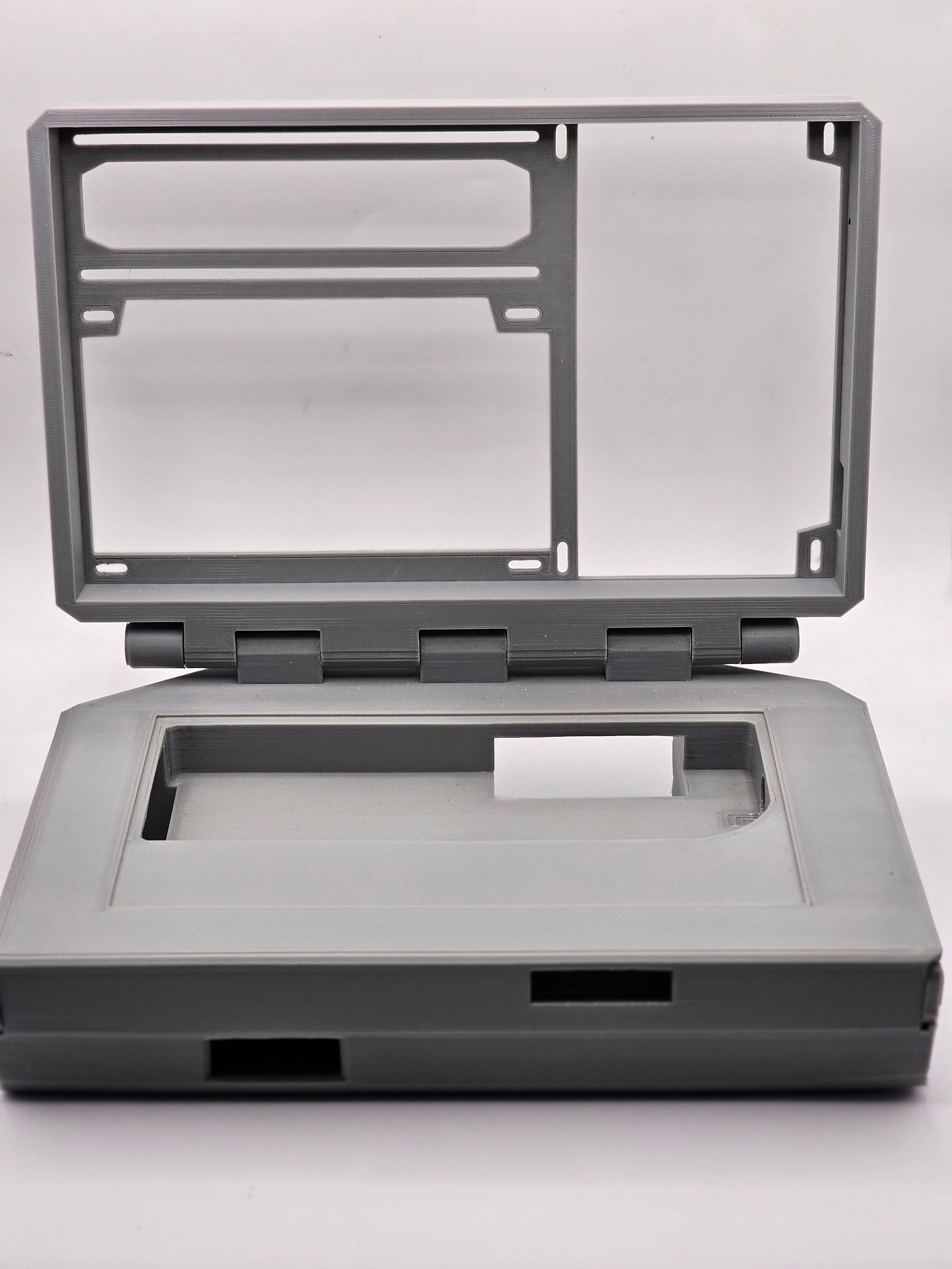 Cyberdeck Portable Laptop Work Station Frame, Pi_book W/battery Bay for ...