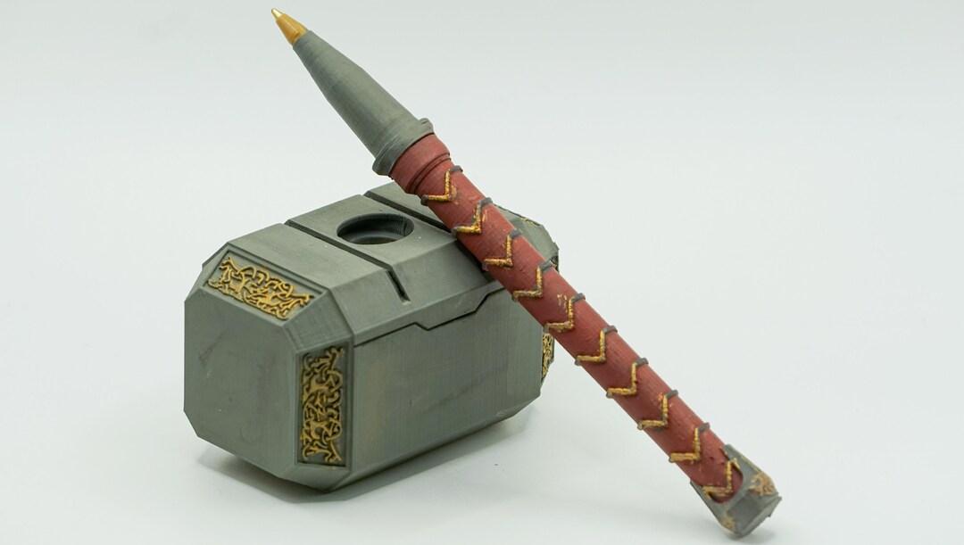 Thor's Mjolnir Hammer Pen / Viking Style Pen - Etsy