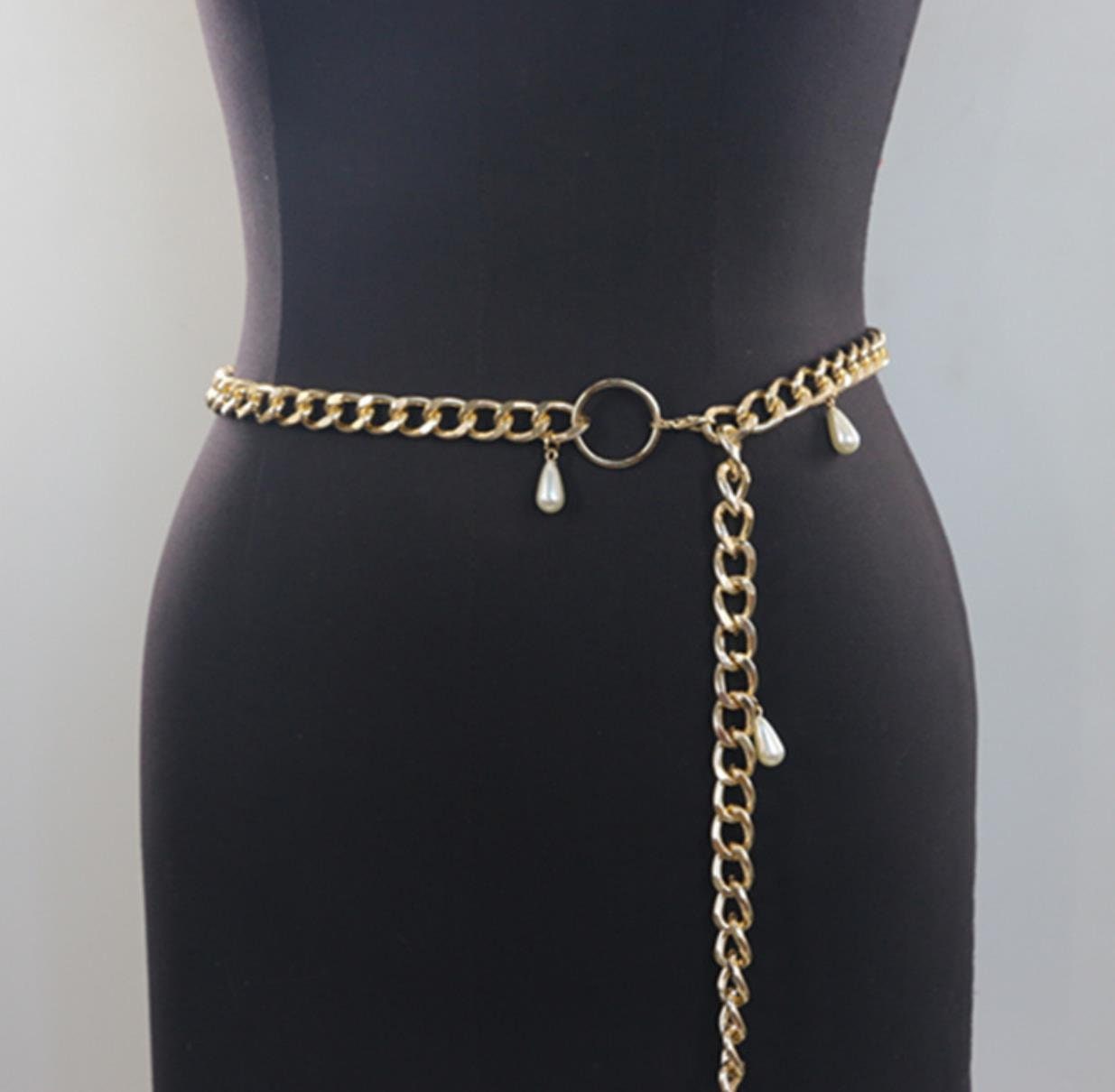 Women's Body Chain Jewelry Waist Chain Pearl Waist Chain - Etsy