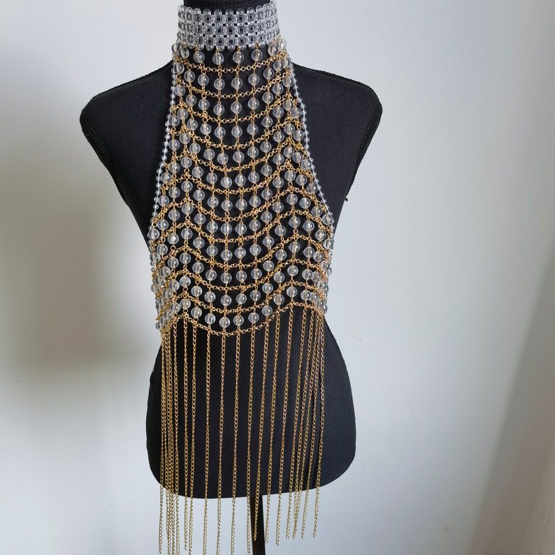 Sexy Body Chain Showgirl Dress up Ball Bra Accessories Sexy - Etsy