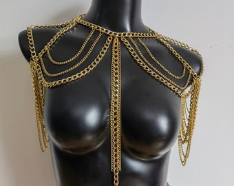 Boho Body Chain | Etsy