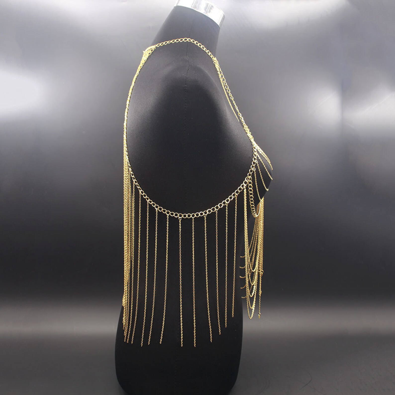 Body Chain Body Jewelry Gold Body Chain Body Necklace - Etsy