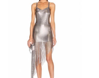 Metal Party Dress - Etsy