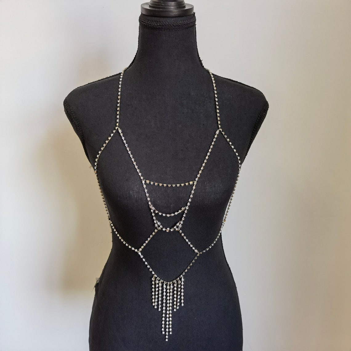 Crystal Bra Bra Jewelry Bikini Body Jewelry Fringed Crystal - Etsy