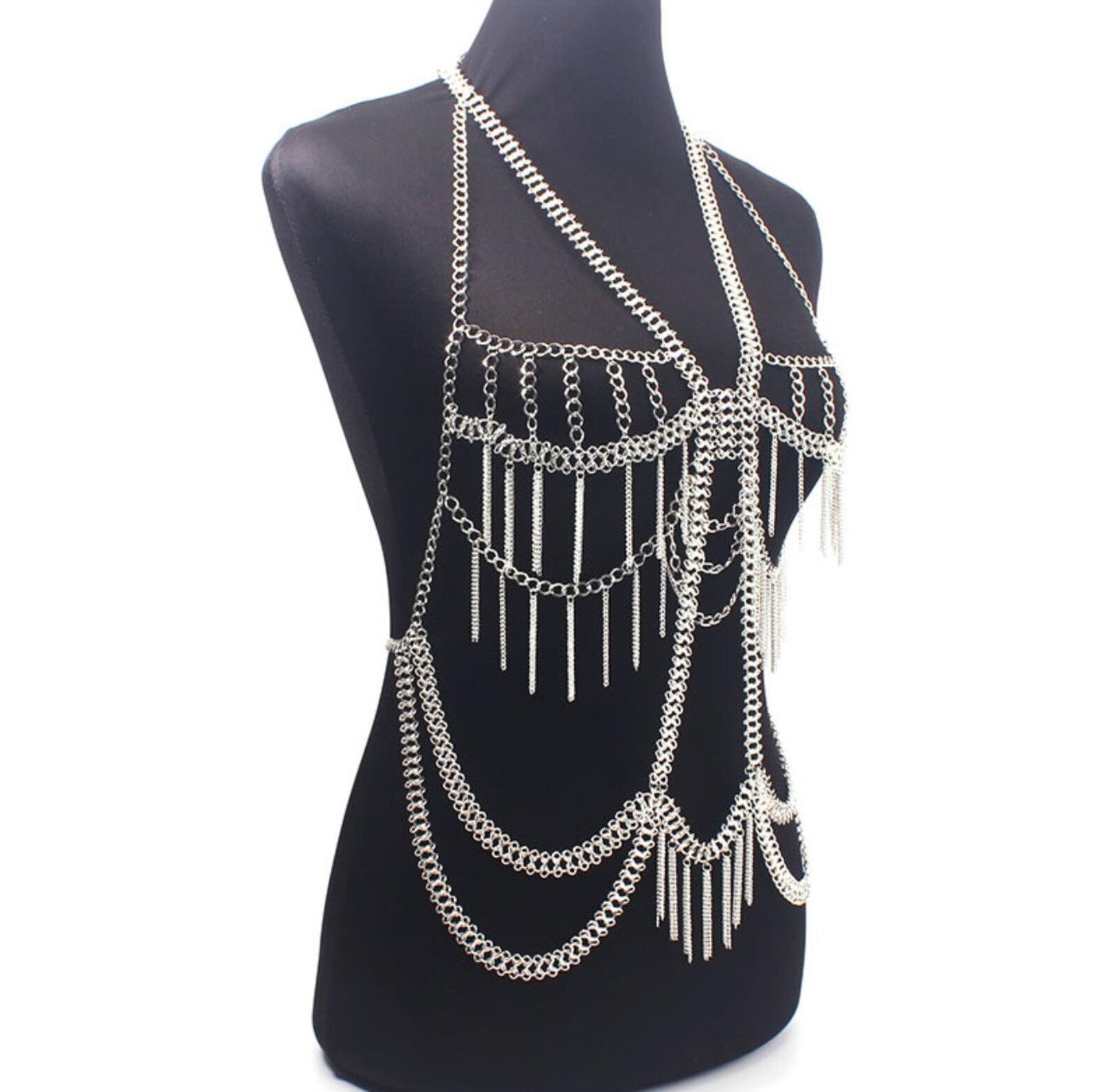 Gold Body Chain Body Jewelry Chain Brachain Bottom Chain Etsy