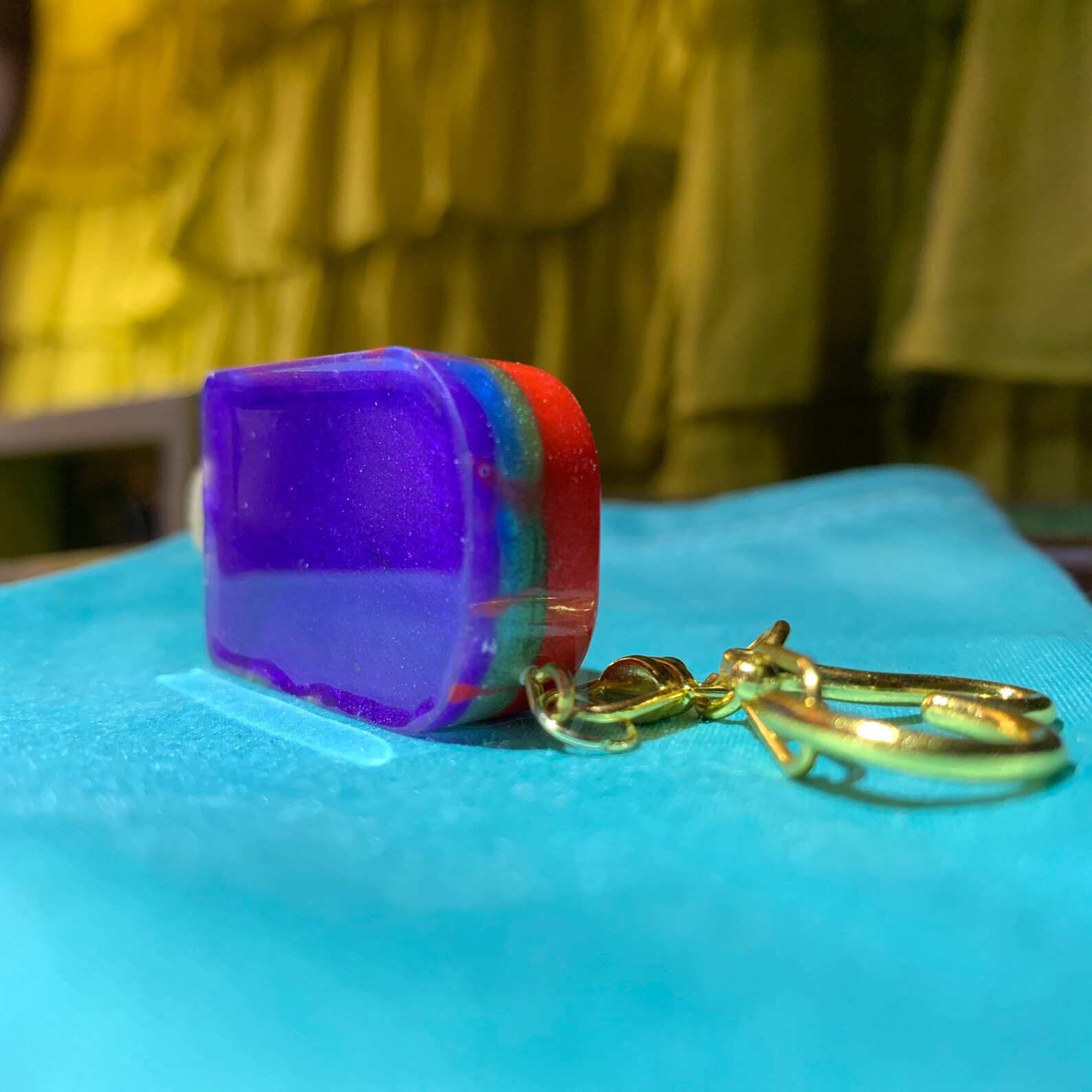 Rainbow Drip Ice Pop Keychain...i WANT IT - Etsy UK