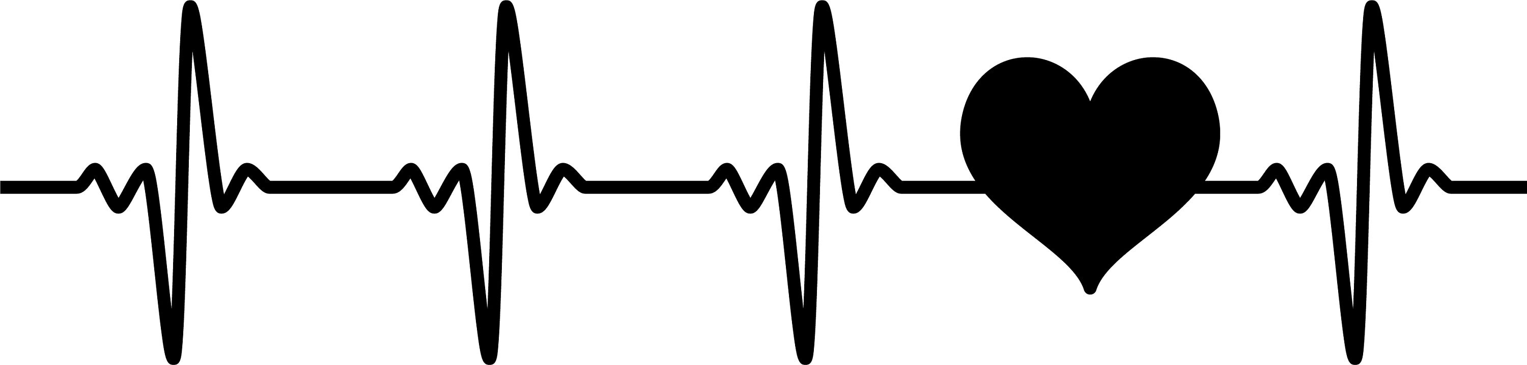 Heartbeat EKG Pulse SVG | Heartbeat Line SVG | Heartbeat Pulse | Cricut ...