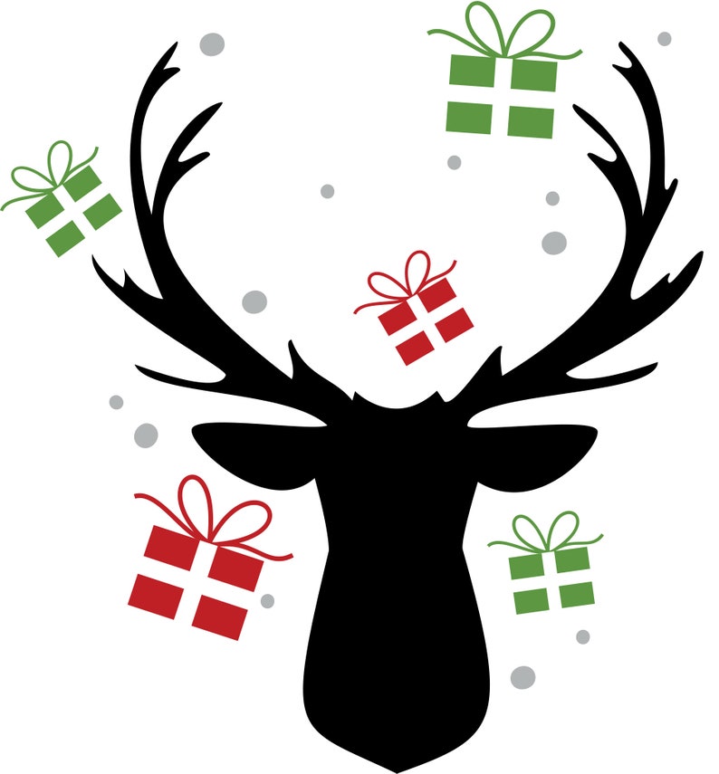 Reno de Navidad svg / Silueta y Cricut svg / 20 Archivo de - Etsy España