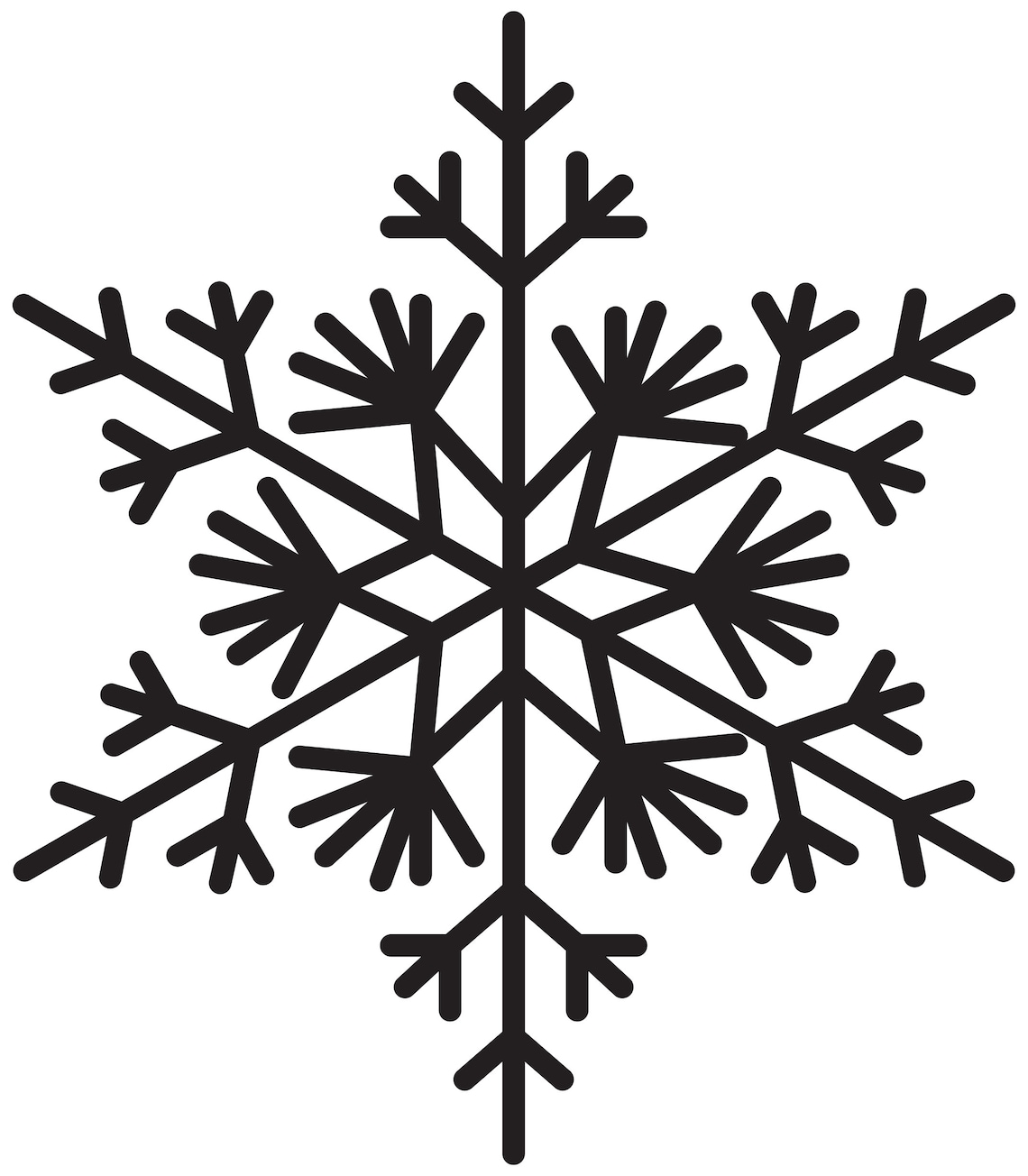Flocon de neige de Noël svg Silhouette et Cricut svg | Etsy