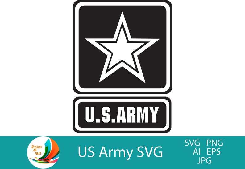 US Army Svg Silhouette and Cricut Svg Military T-shirt | Etsy
