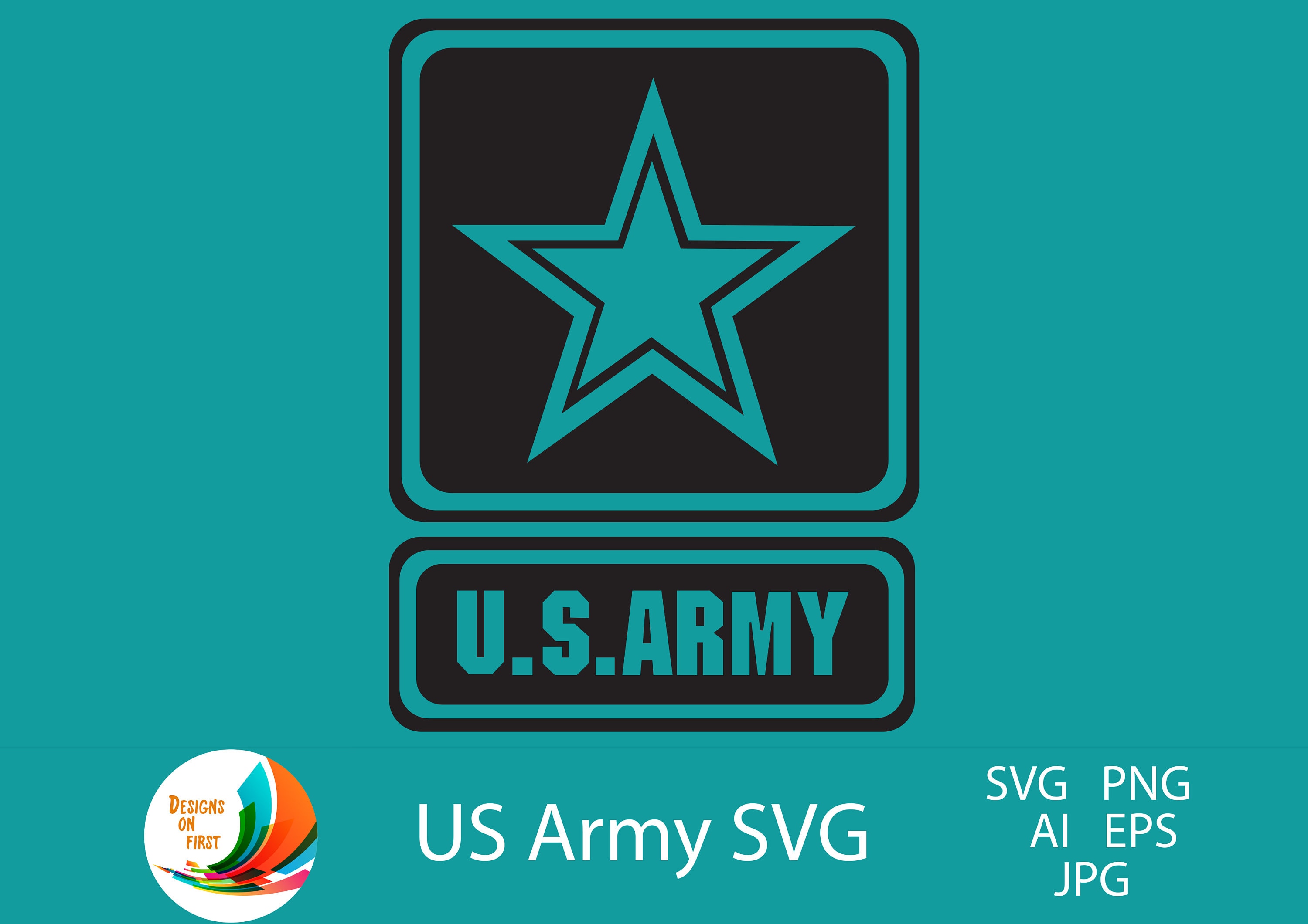 US Army Svg | Silhouette and Cricut Svg | Military T-shirt Clipart | US ...