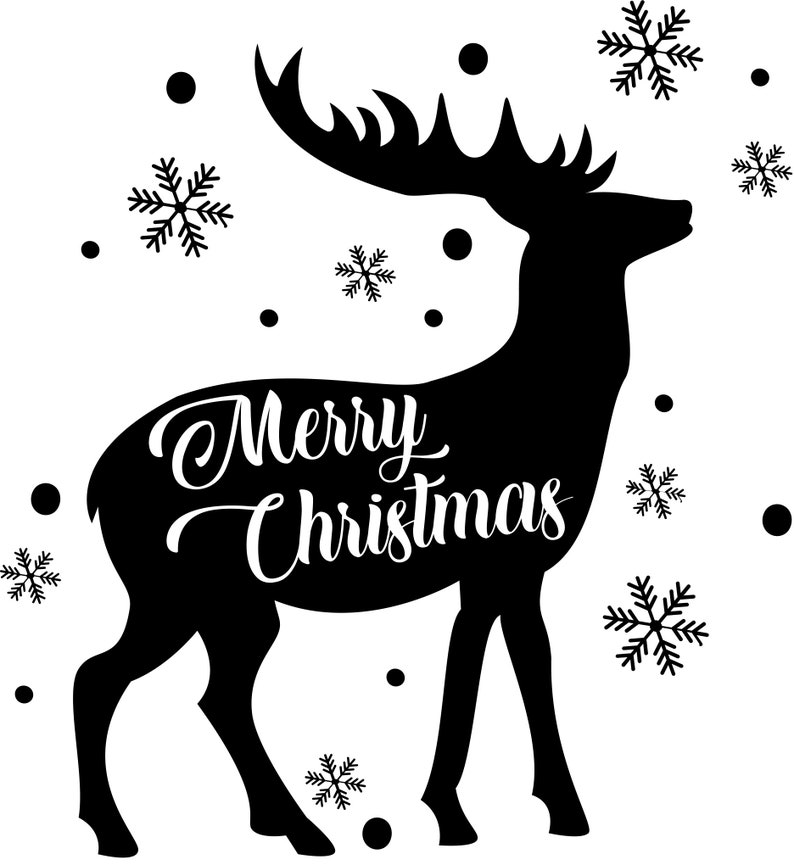 Reno de Navidad svg / Silueta y Cricut svg / 20 Archivo de - Etsy España