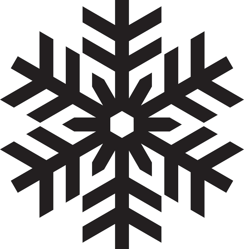 Flocon de neige de Noël svg Silhouette et Cricut svg - Etsy France