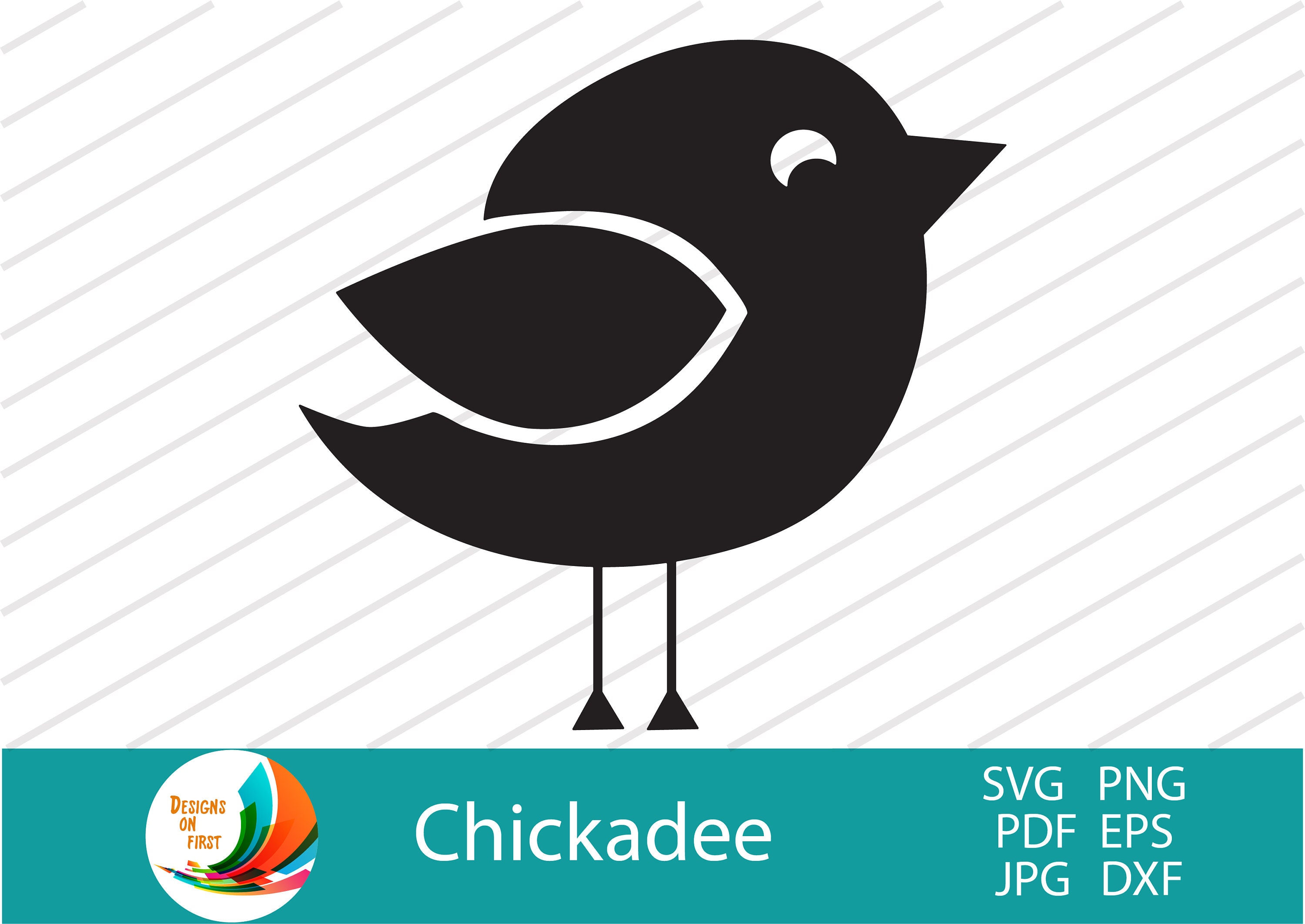 Chickadee Little Bird SVG for Cricut and Silhouette - Etsy