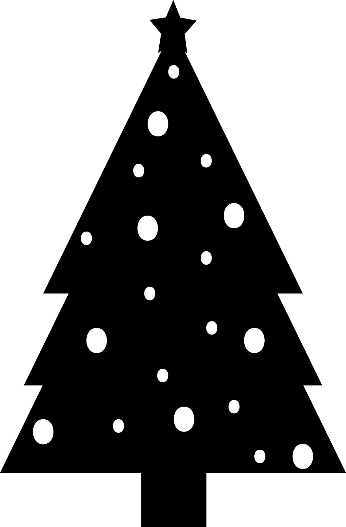 Tannenbaum SVG Silhouette und Cricut SVG Weihnachtsbaum - Etsy.de
