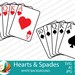 Playing Cards Svg |cut Files Svg | Cards Clip Art | Cricut Cut Files ...