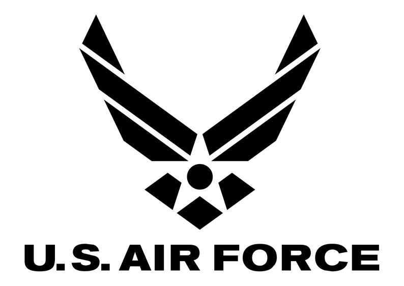 US Air Force Svg Silhouette and Cricut Svg Military | Etsy