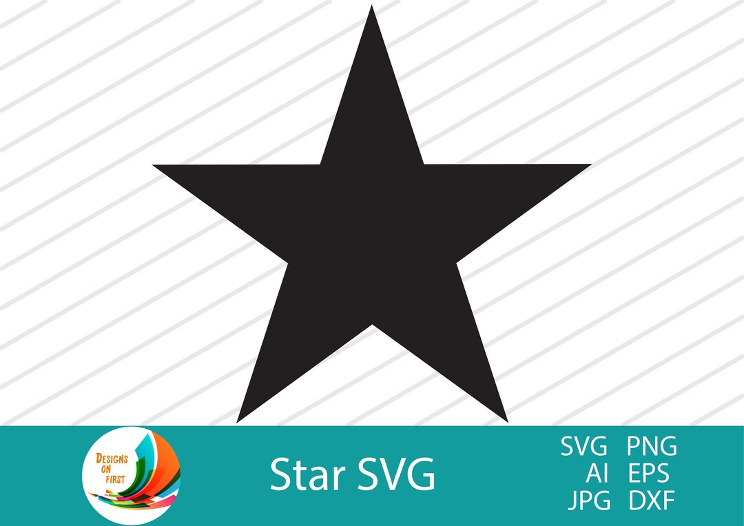 Star Svg | Star Clip Art | Cricut Cut Files | Star Vector | Silhouette ...