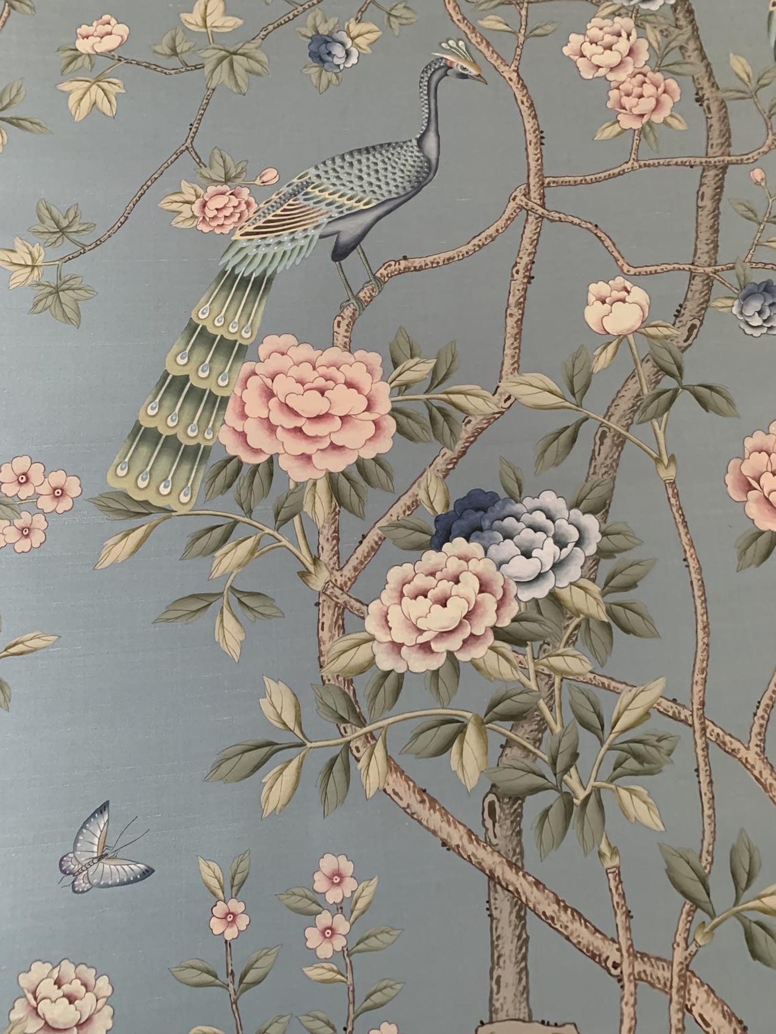 Peacock design collections for custom wallpaper order or | Etsy