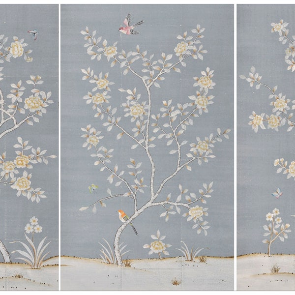 Chinoiserie Wallpaper - Etsy