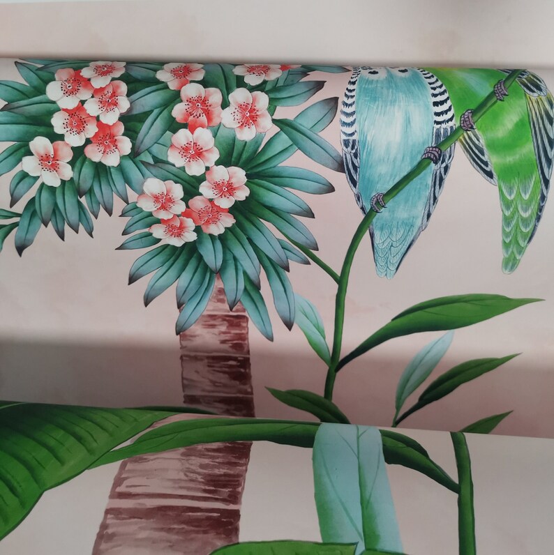 Amazonia Wallpaper-tropical Jungle Wallpaper-tropical - Etsy