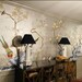 Japanese Garden Hand Painted Wallpapers on Gilded Paper - Etsy