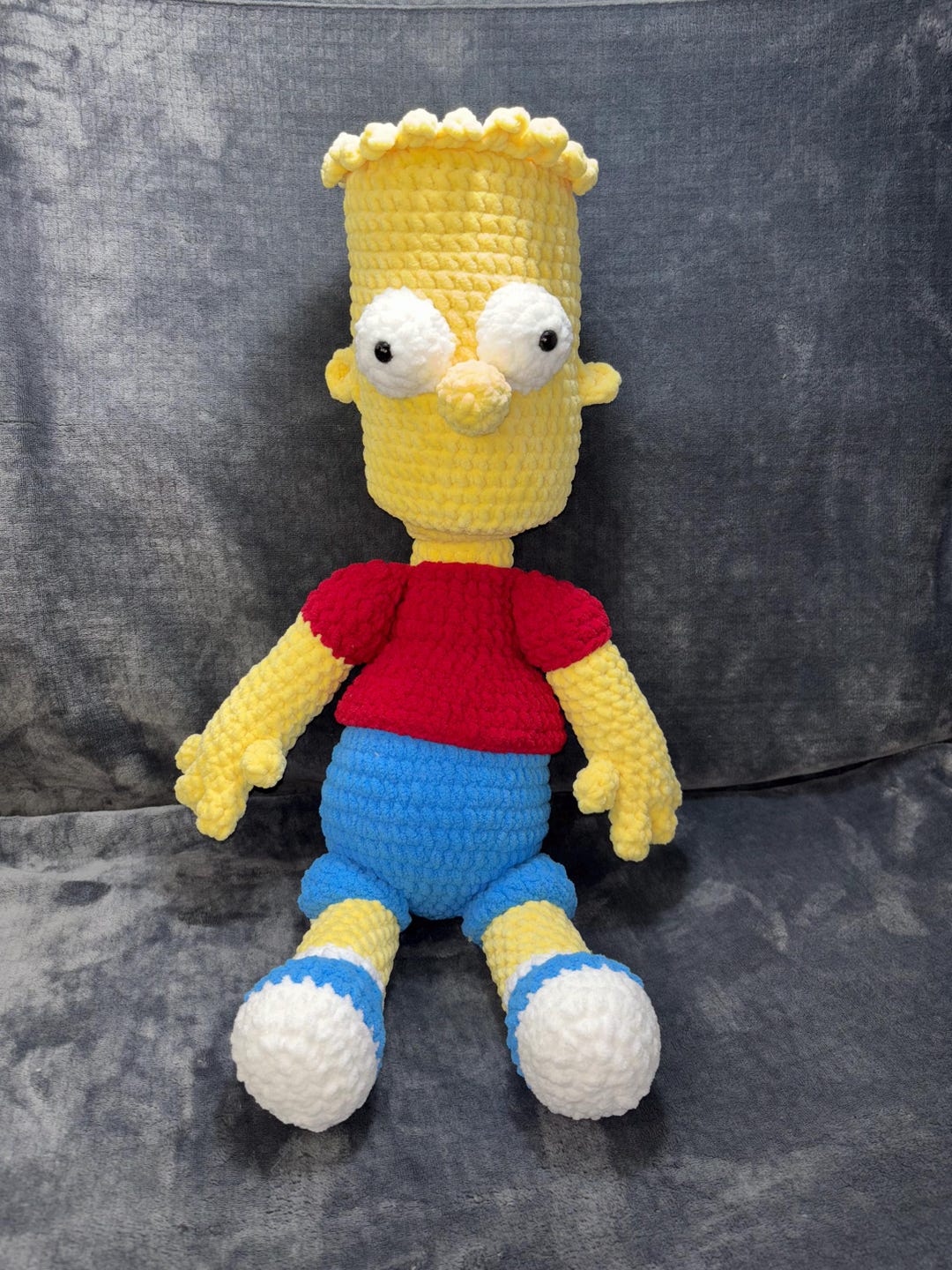 Bart Simpson Amigurumi. Crochet Bart Simpson. - Etsy