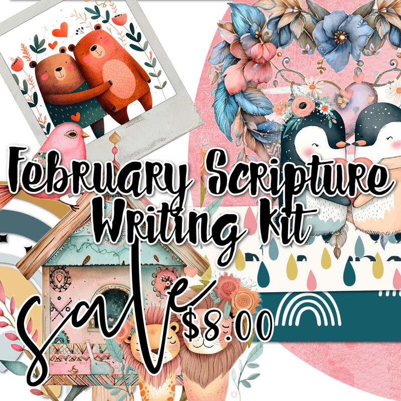 February Bible Images - Etsy