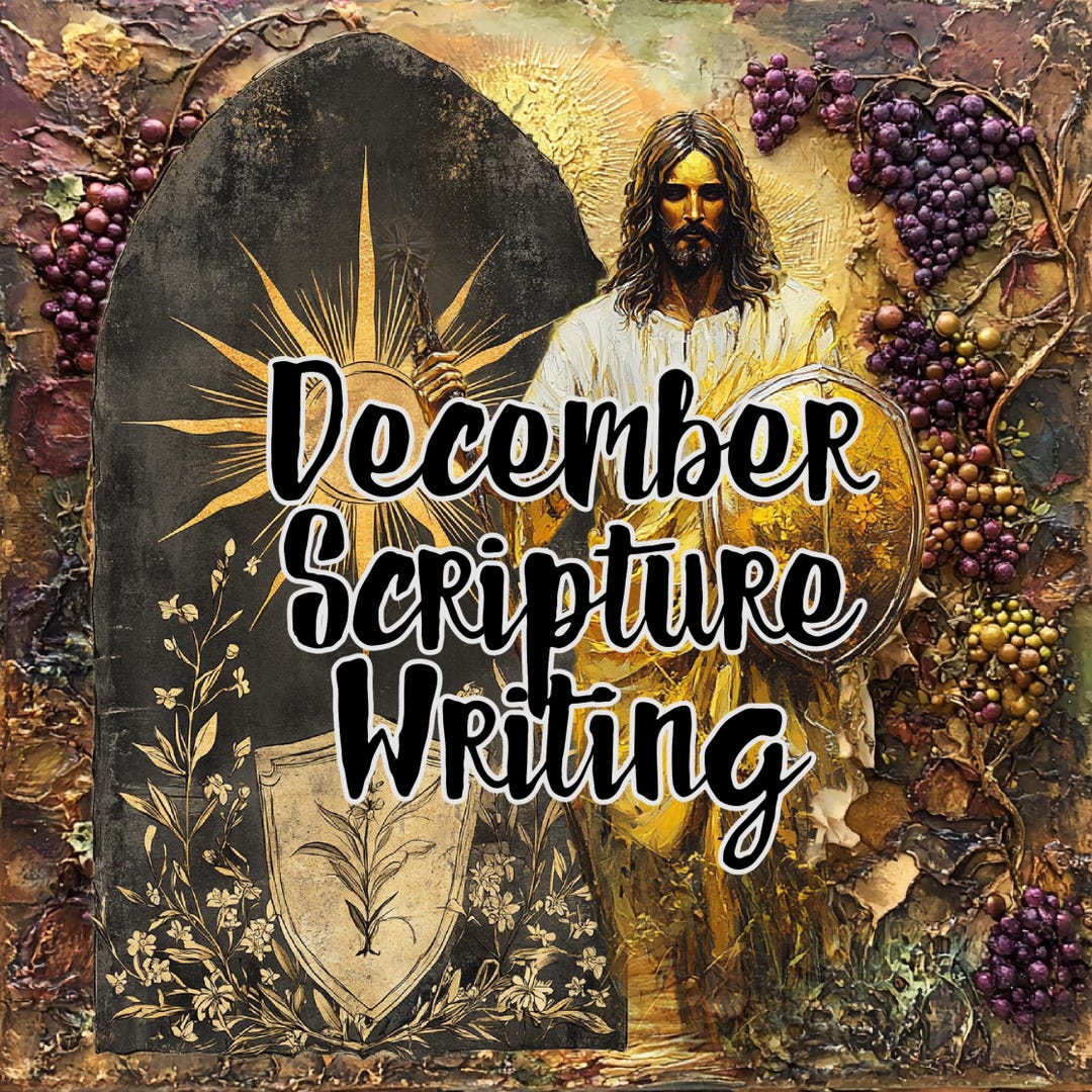 December Scripture Writing Kit – A Journey Through Psalms 82- 86 - Etsy