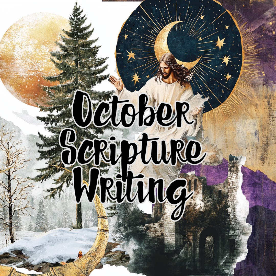 October 2024- Scripture Writing Psalm 74-77 - Etsy