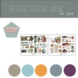 120-piece Clipart Kit for Proverbs 1-10 - Etsy