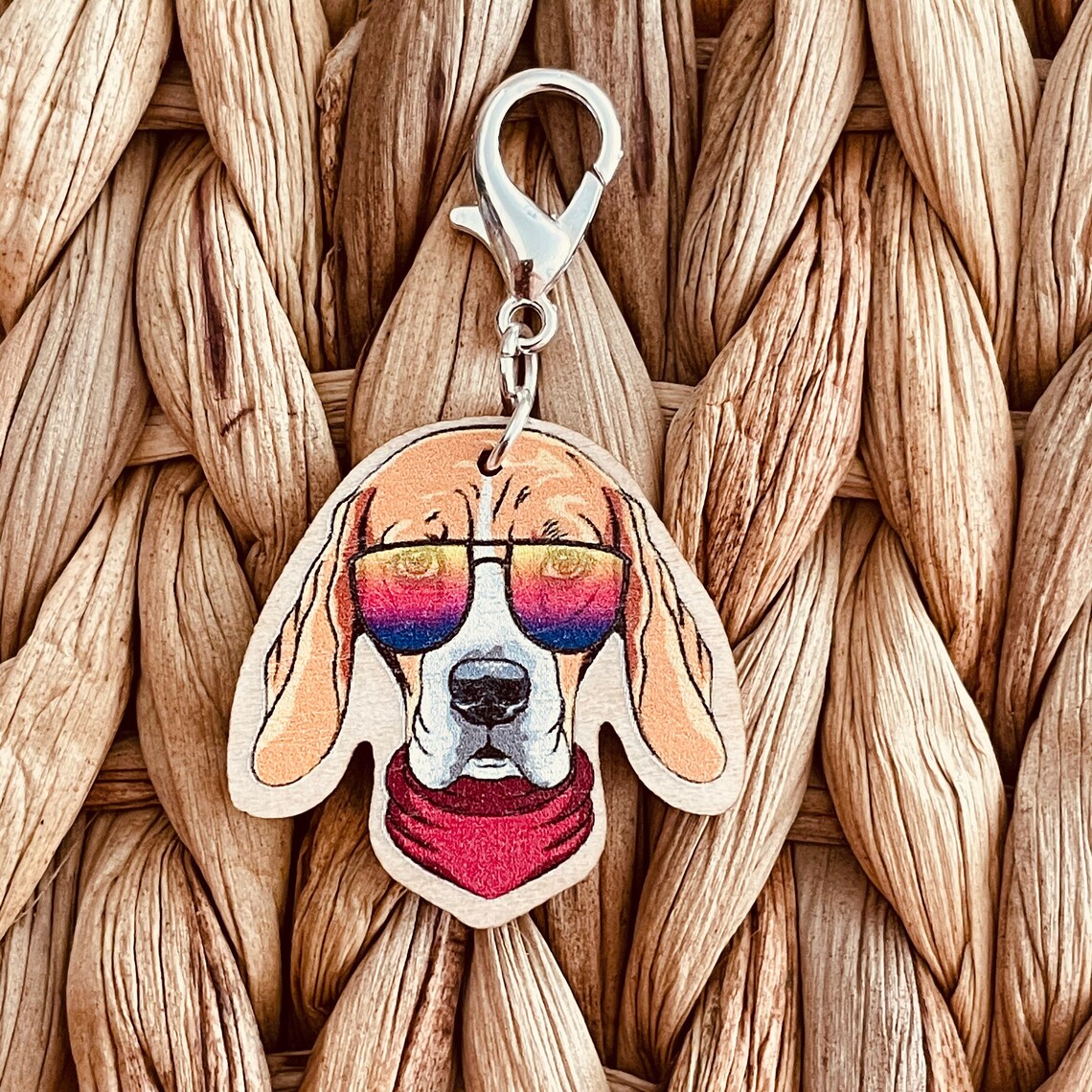 Pointer Keychain , Dog Keychain , Wood Keychain - Etsy