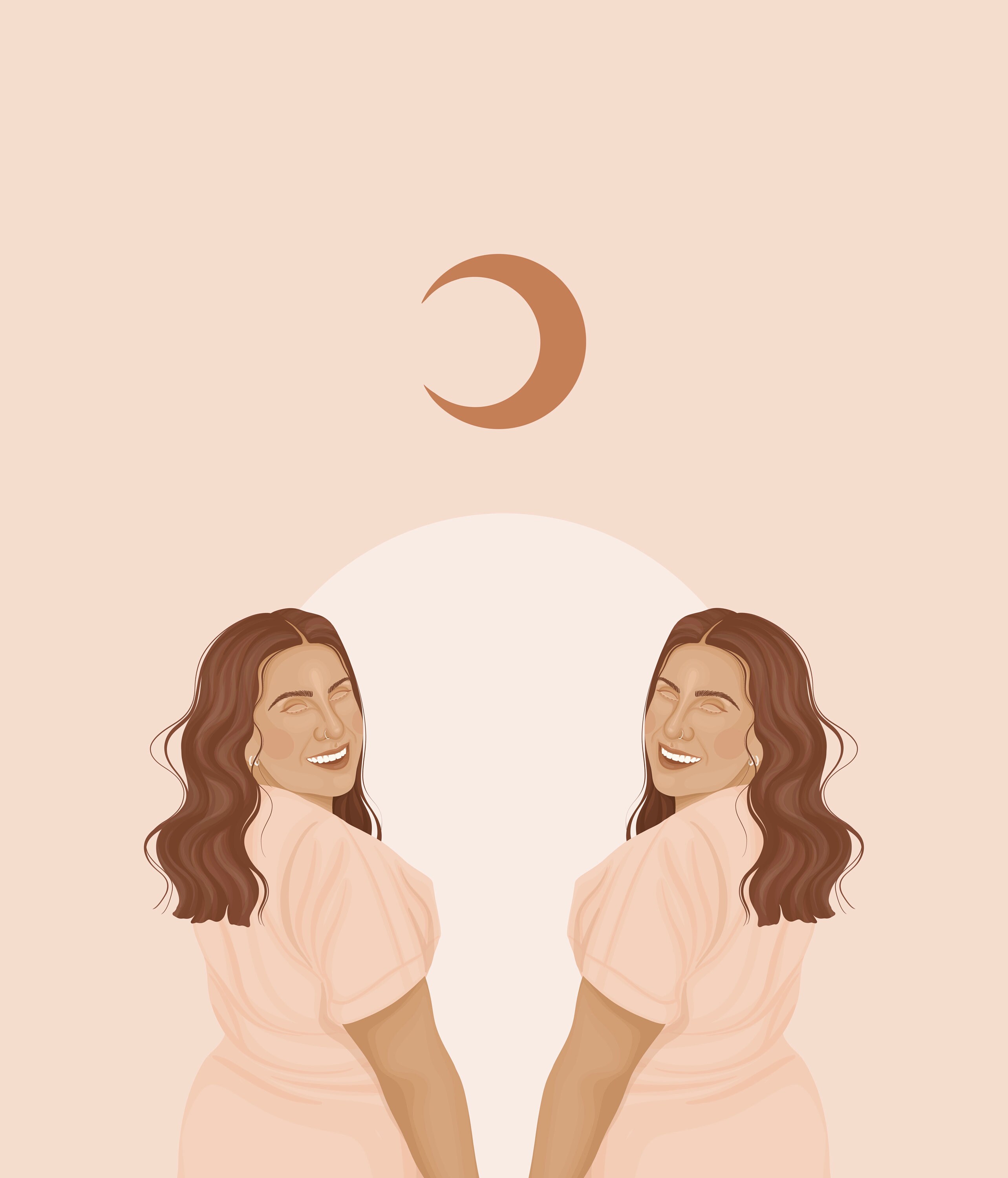 Custom 1 Person Illustration Portrait Facial Details - Etsy Australia