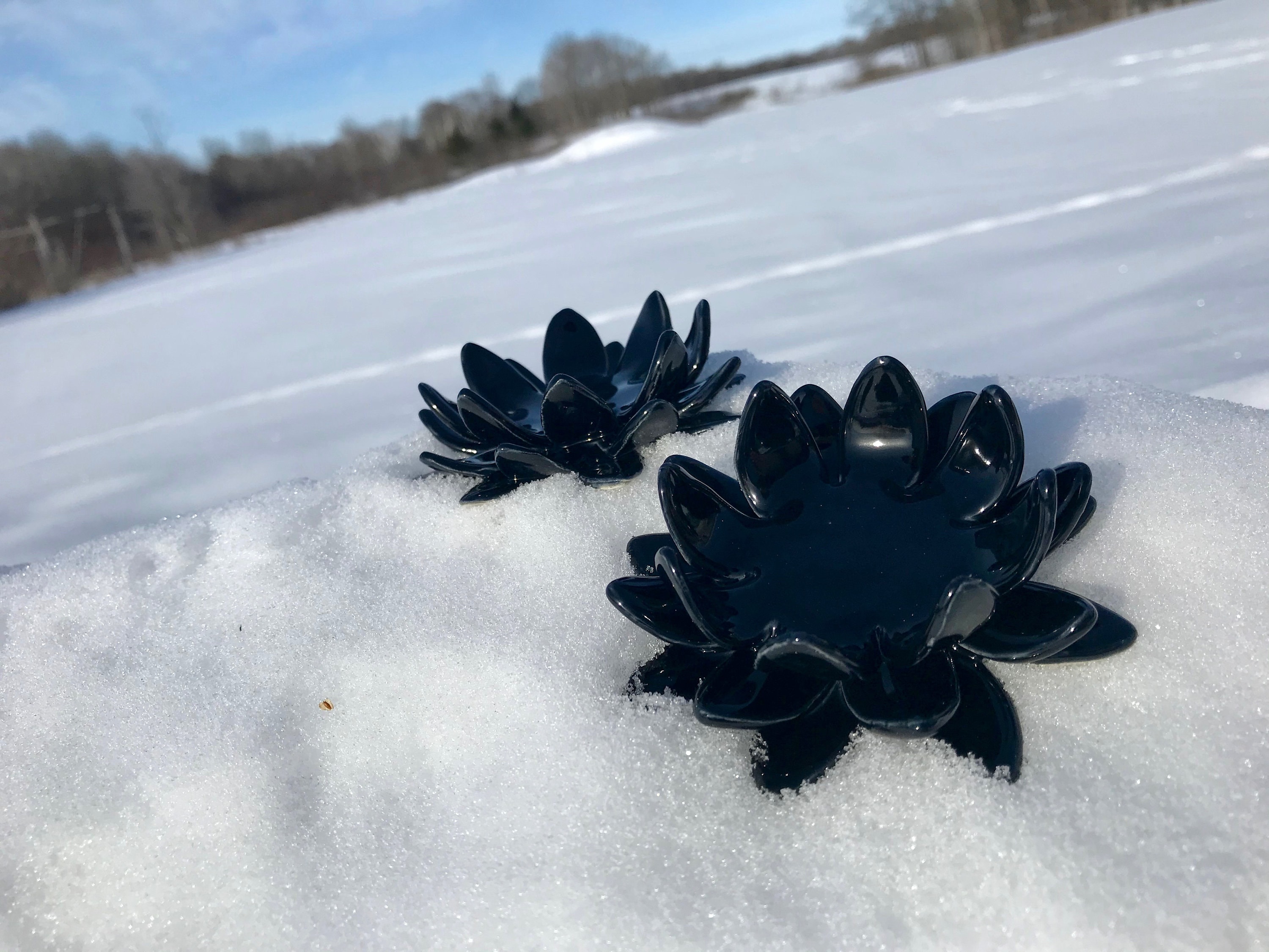 Ceramic Water Lily Ring Dish - Etsy