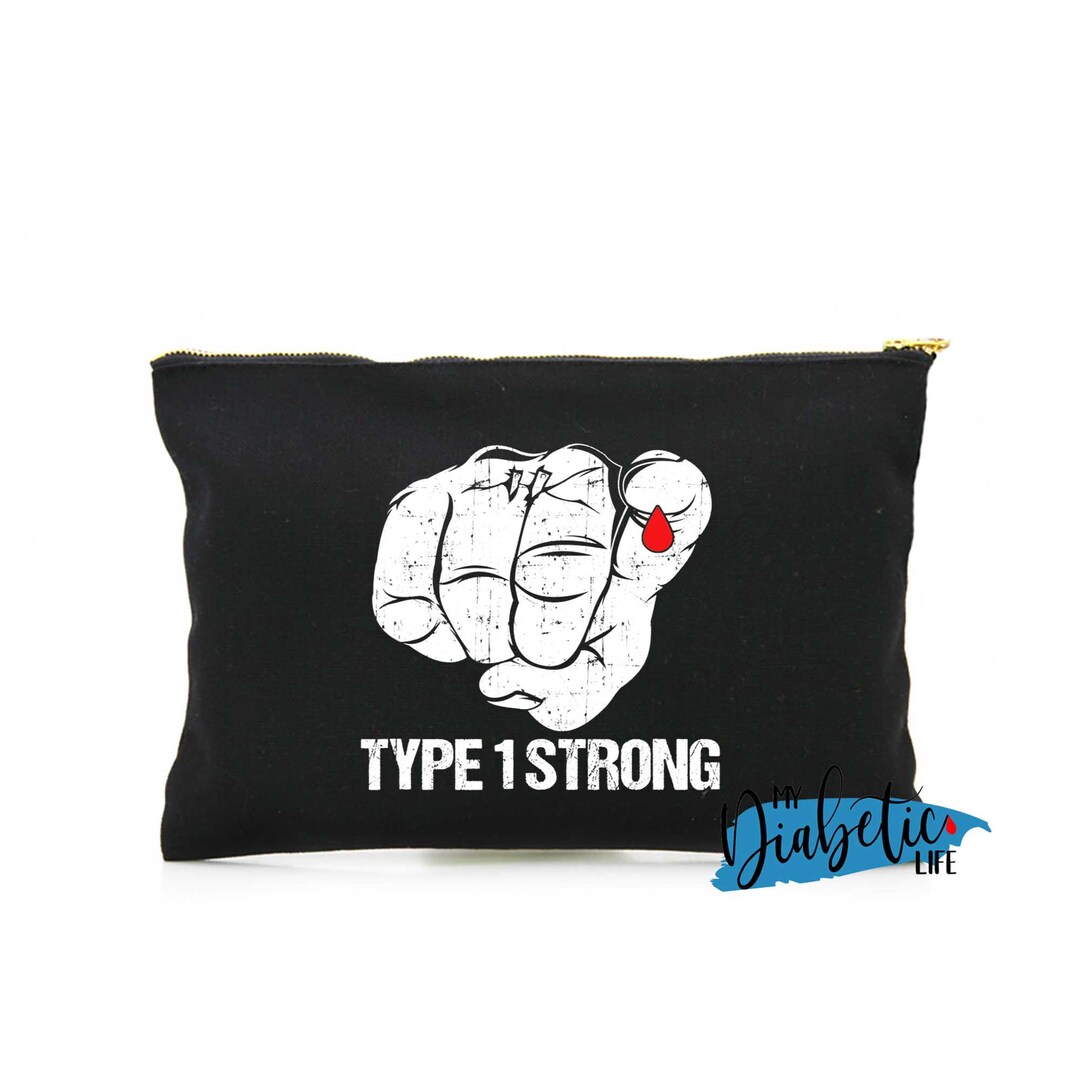 Type 1 Strong Insulin Test Kit Bag, Diabetes Accessories, Storage Bag ...