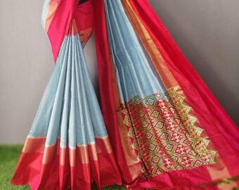 Fall and Pico Saree - Etsy