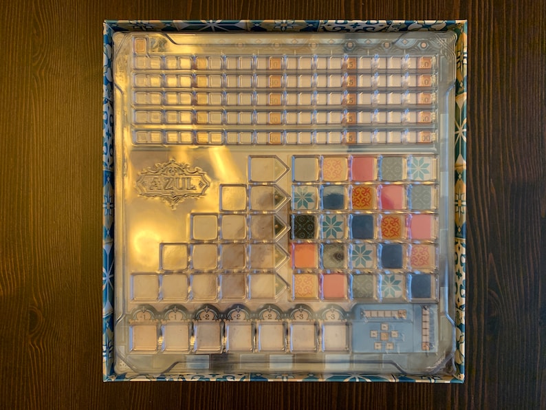 Azul Board Game Organizer Insert With Crystal Mosaic Expansion (STL ...